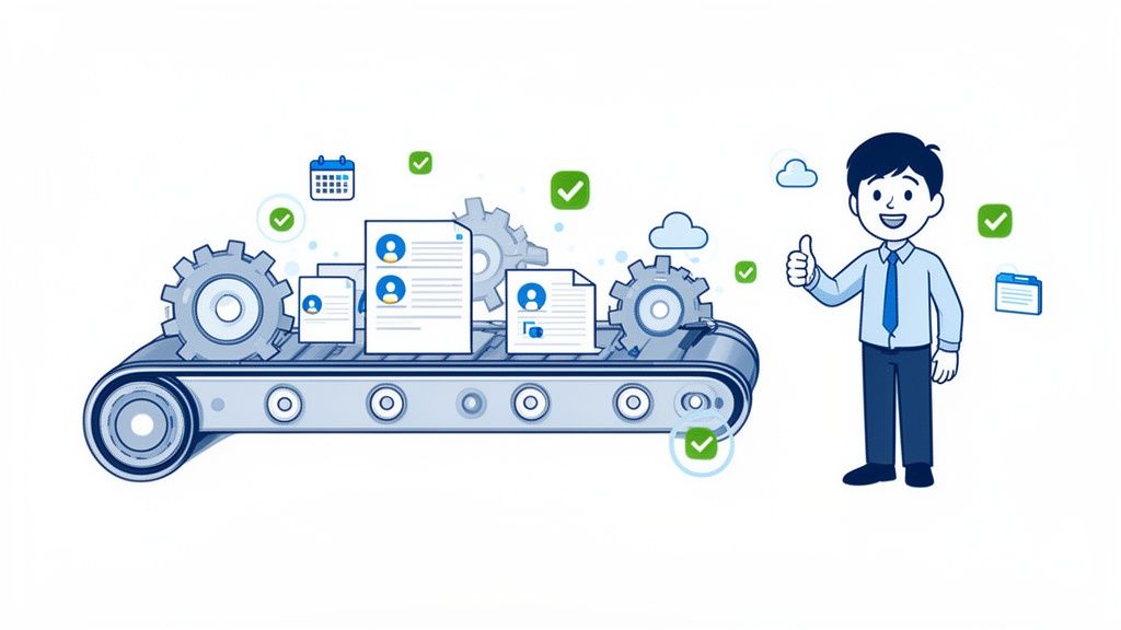 Automated onboarding process: Fast, frictionless client onboarding