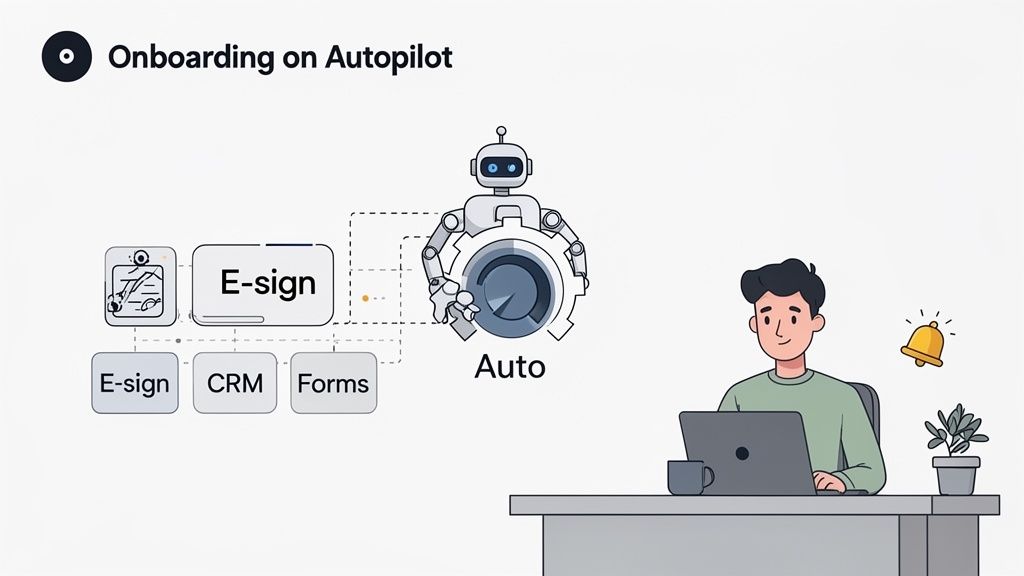A Modern Guide to New Client Onboarding Automation