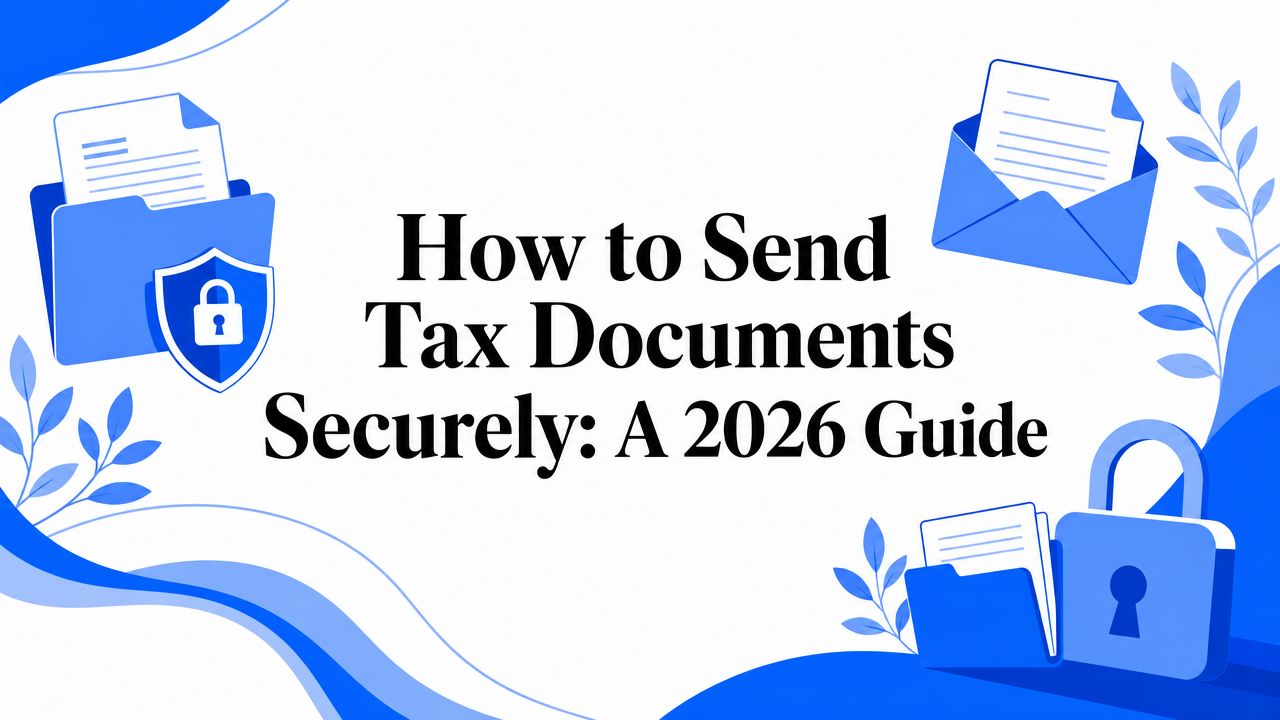 How to Send Tax Documents Securely: A 2026 Guide